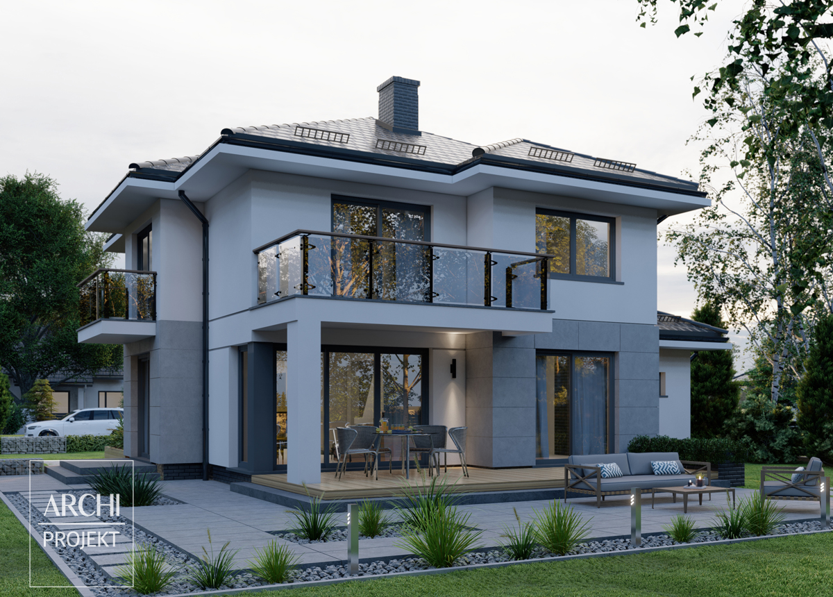 APS 266 | ARCHI-PROJEKT | gotowe projekty domów jednorodzinnych ...
